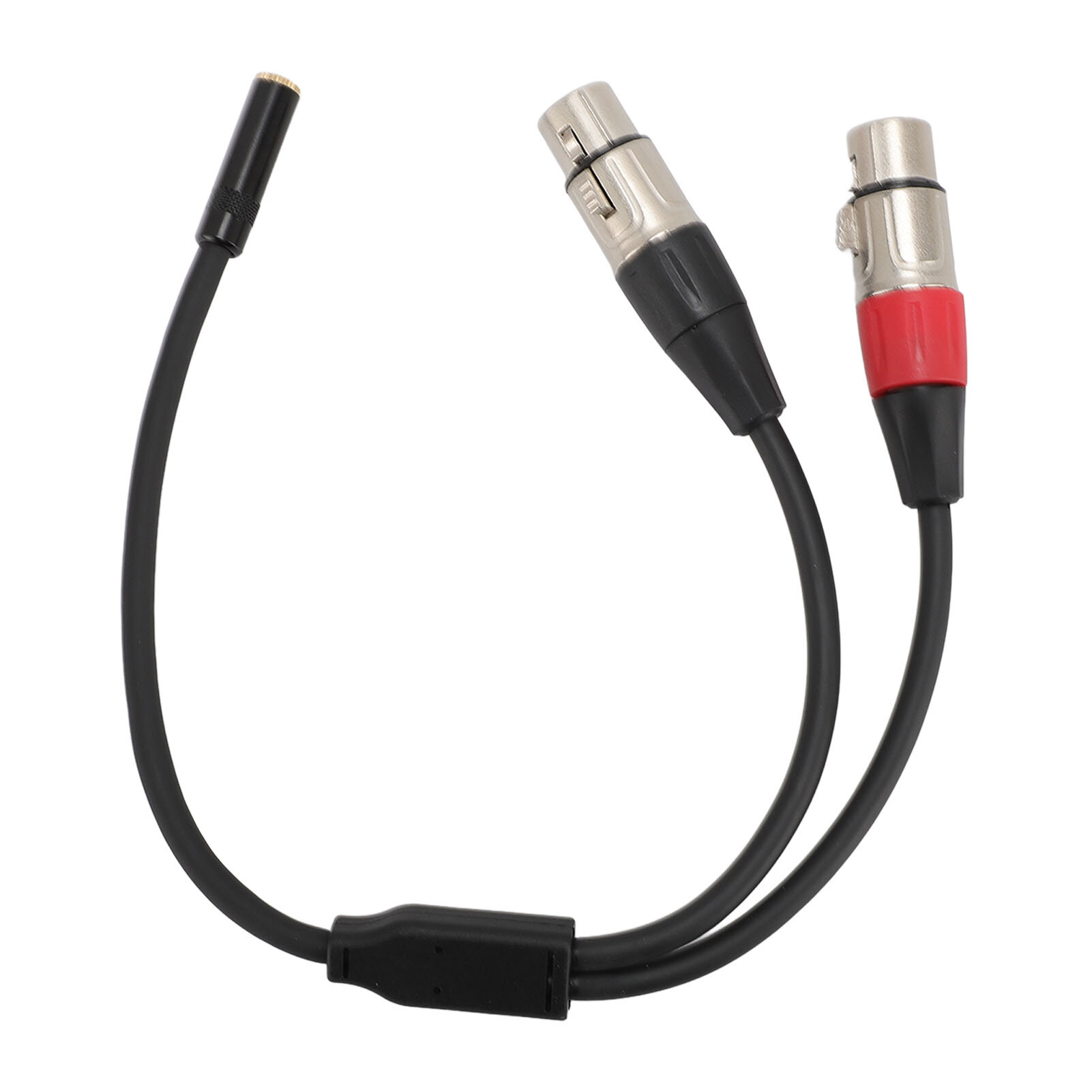 1/8 на двойной XLR женский кабель Y-разветвитель шнур провод 3,5 мм стерео в микрофон конвертер