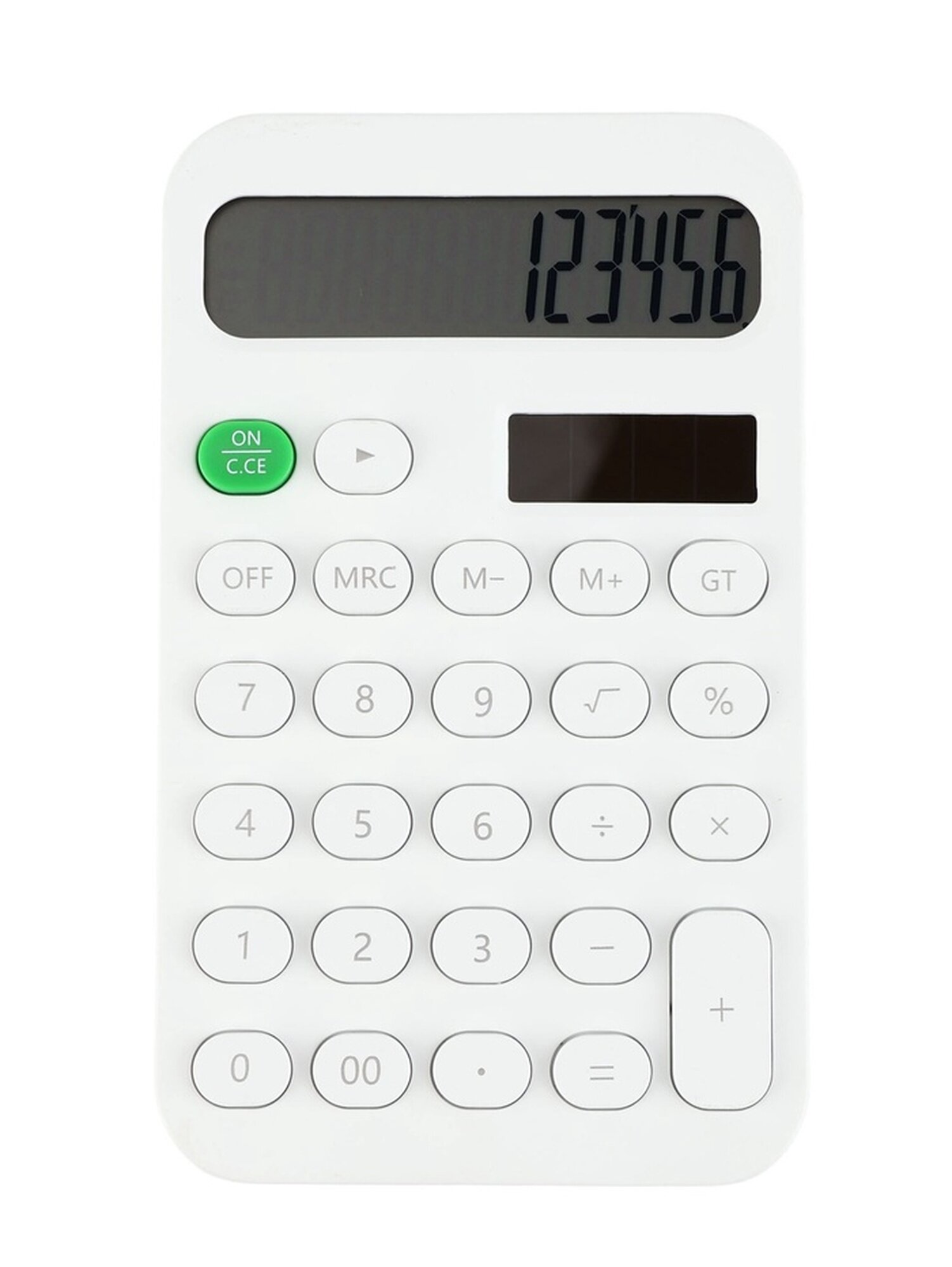 Калькулятор Сима-ленд КК-968, настольный, 12 разрядов, пластик, белый