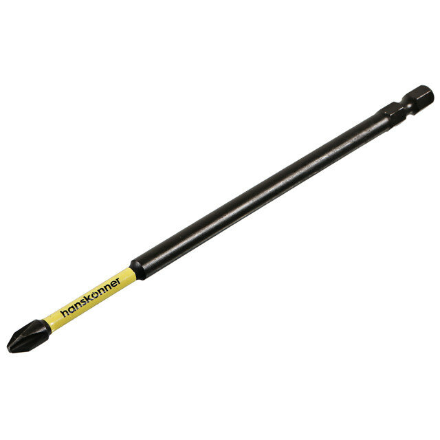 HANSKONNER PH2 150 мм torsion бит для отверток, кручение усилено, снижает износ 1 шт