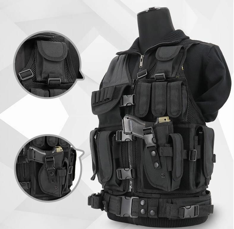 Разгрузочная система L1206, черная, многофункциональная, 0,9 кг