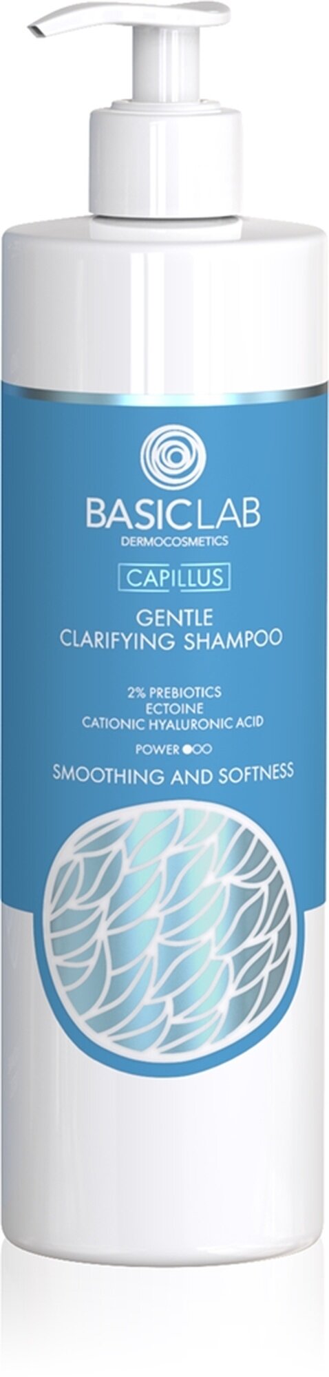 Шампунь BasicLab "Dermocosmetics", для чувствительной кожи головы, 300мл