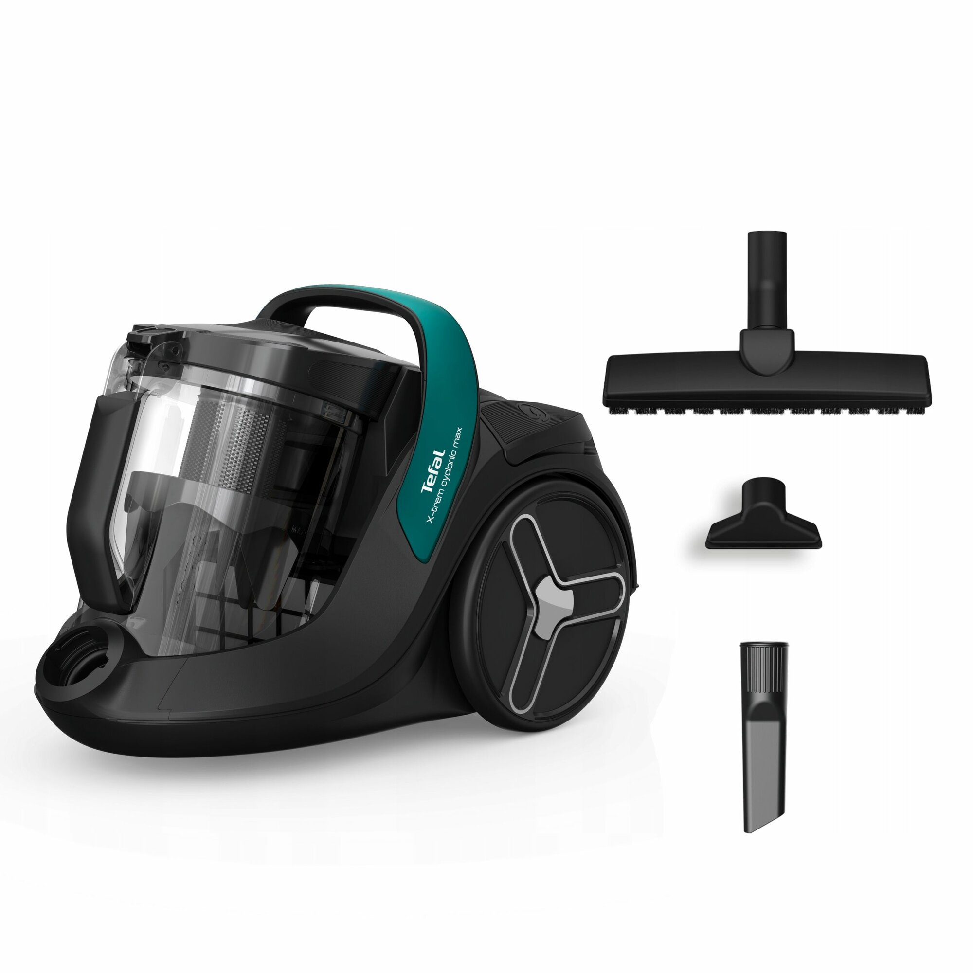 Пылесос Tefal без мешка для сбора пыли X-Trem Cyclonic Max TW7B32 с HEPA-фильтром объемом 2,5 л