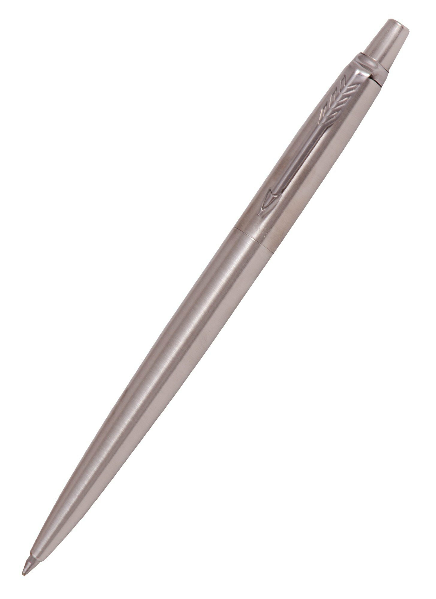 Ручка гелевая Parker, Jotter Stainless Steel CT, подарочная черная 0,7 мм