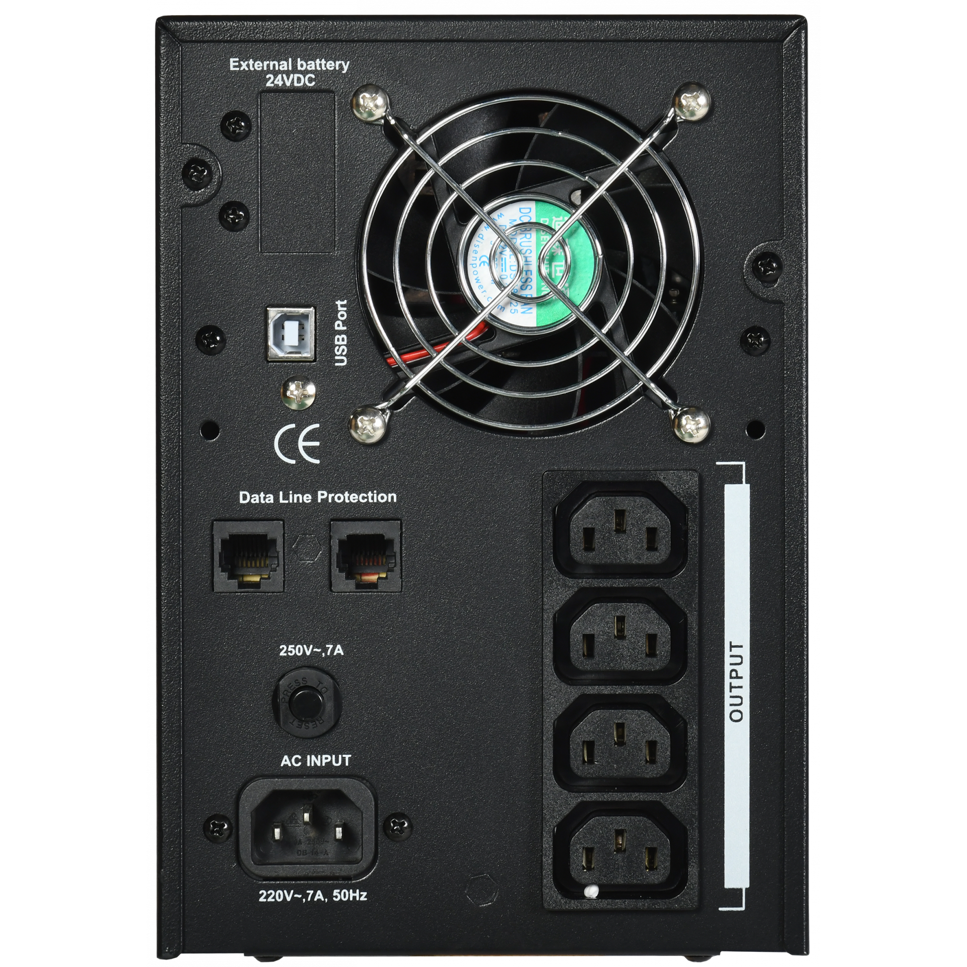 ITK ELECTRA LT ИБП однофазный линейно-интерактивный 1,5кВА/1,2кВт 4хС13 LCD дисплей АКБ 2х7AH USB RJ45/11, IEK ELT-1500VA-1-002 (1 шт.)