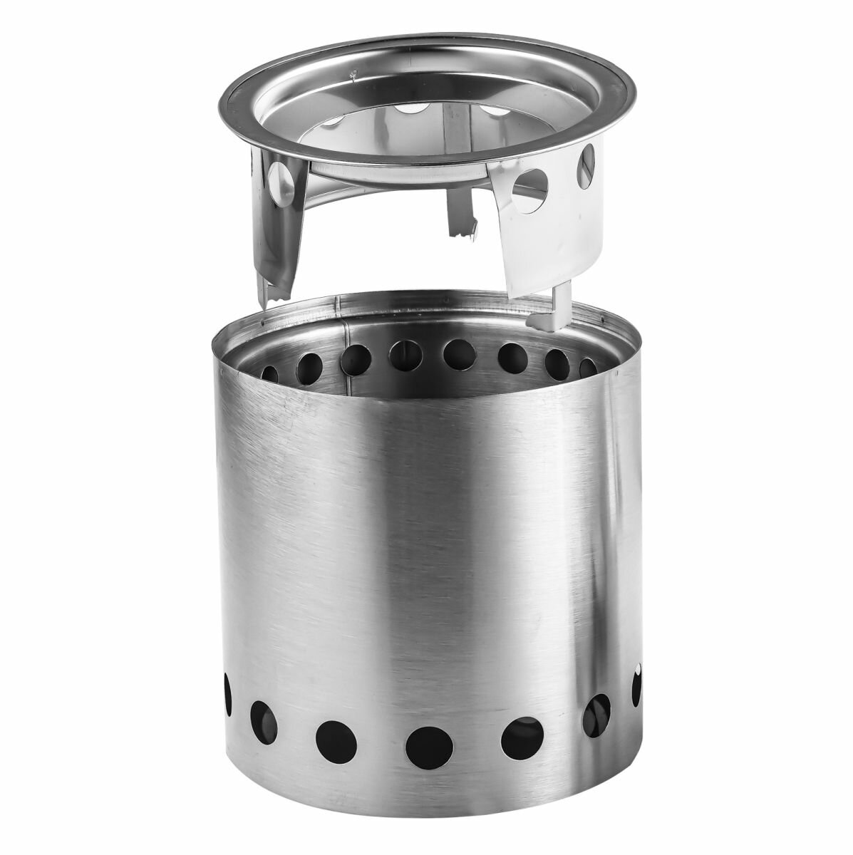 Компактная дровяная печь для походов