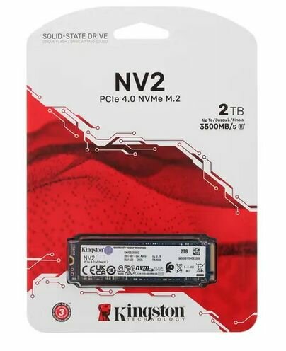 2000 ГБ SSD M.2 накопитель Kingston NV2 (SNV2S/2000G)
