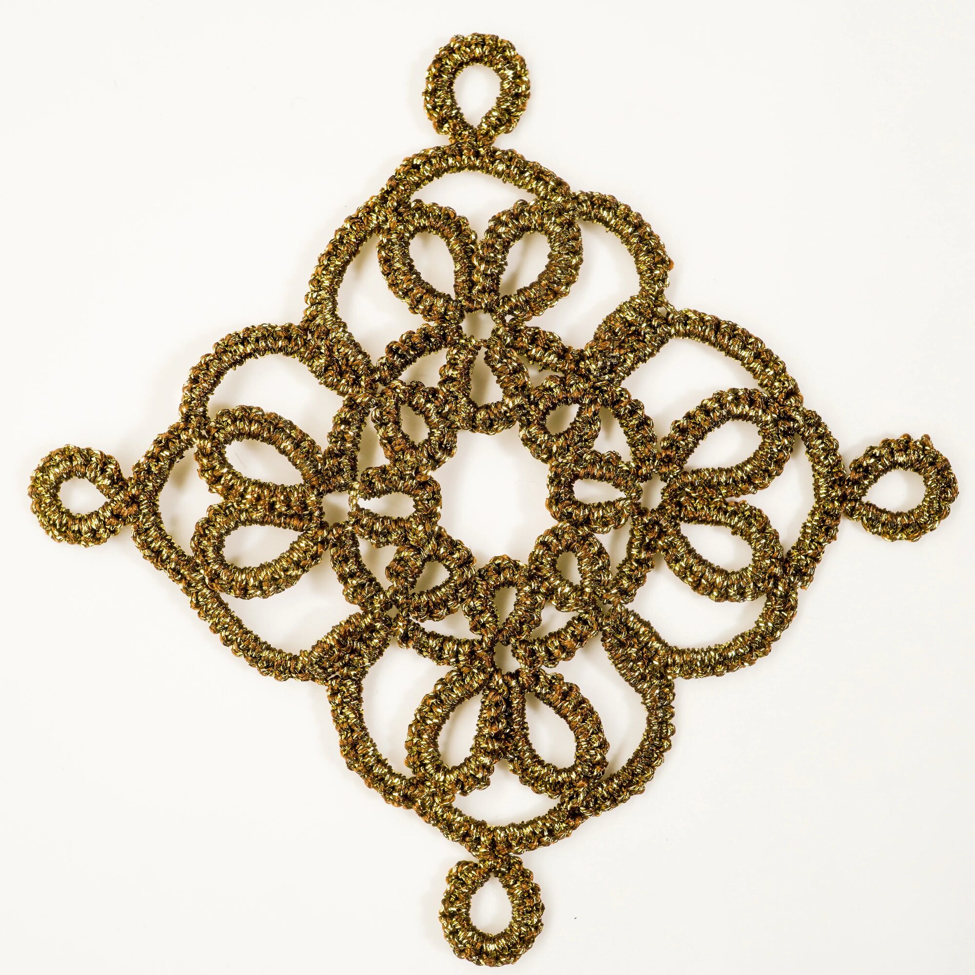 Calais FS металлическая нить для вышивки 4-х нитка FS-49