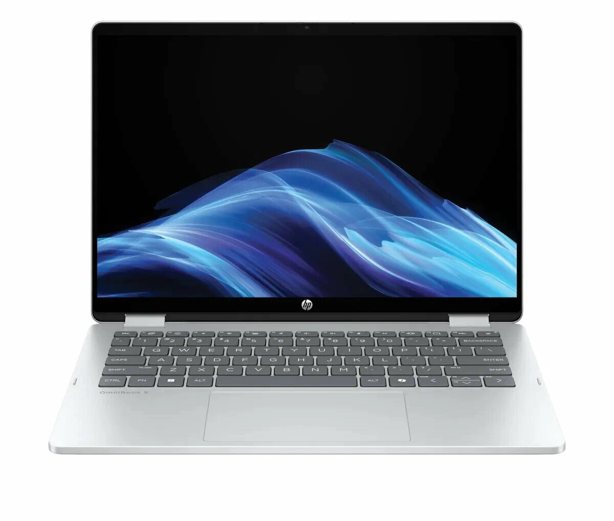 Ноутбук HP OmniBook 5 Flip 14" FHD IPS Touch (Intel Core 7-150U, 16Gb RAM DDR5, 1 TB SSD, Win 11, Silver) 14-fp0023dx