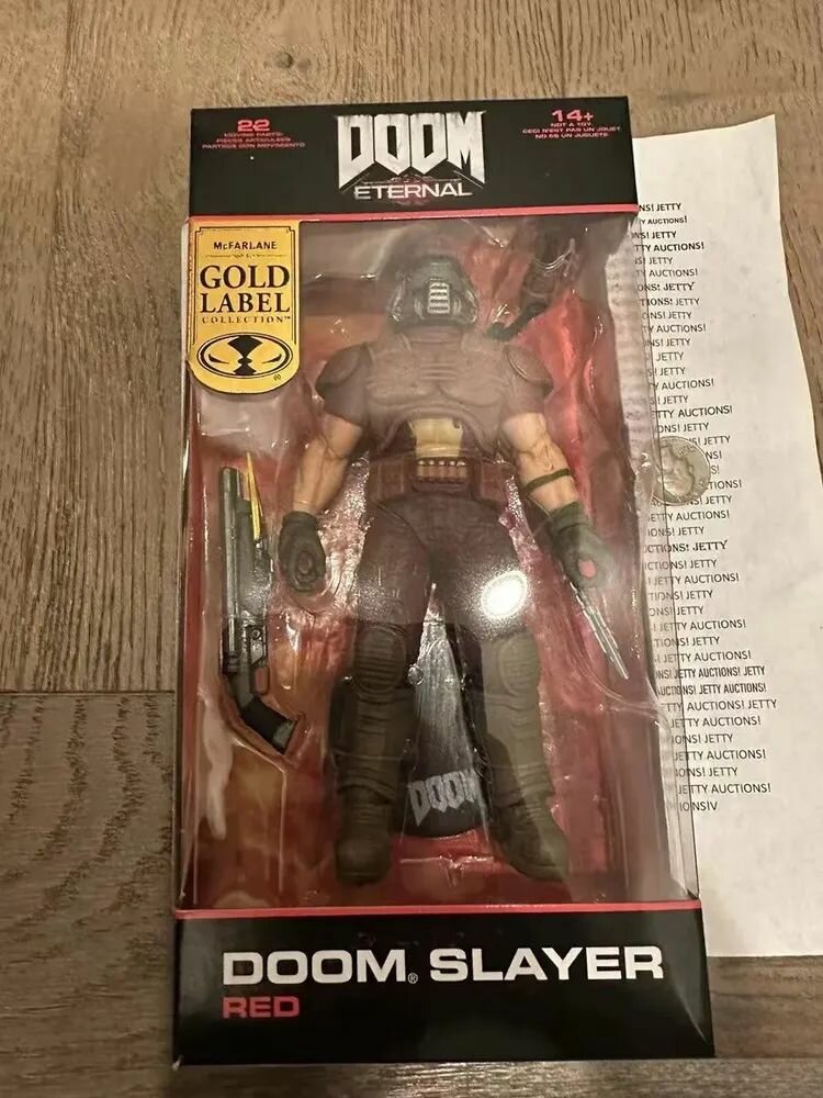 Фигурки McFarlane Toys ограниченная серия doom slayer фигурка(красный),18CM
