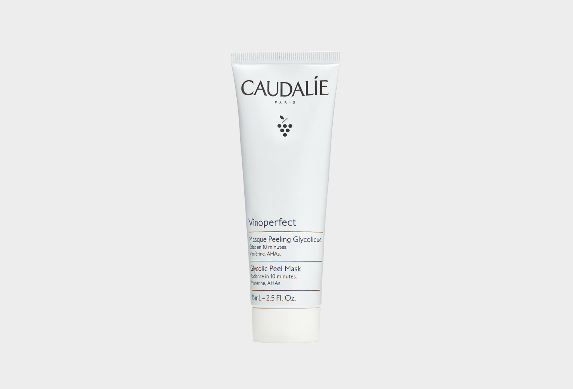 Гликолевая маска-пилинг для лица CAUDALIE Vinoperfect Glycolic Peel Mask 75 мл