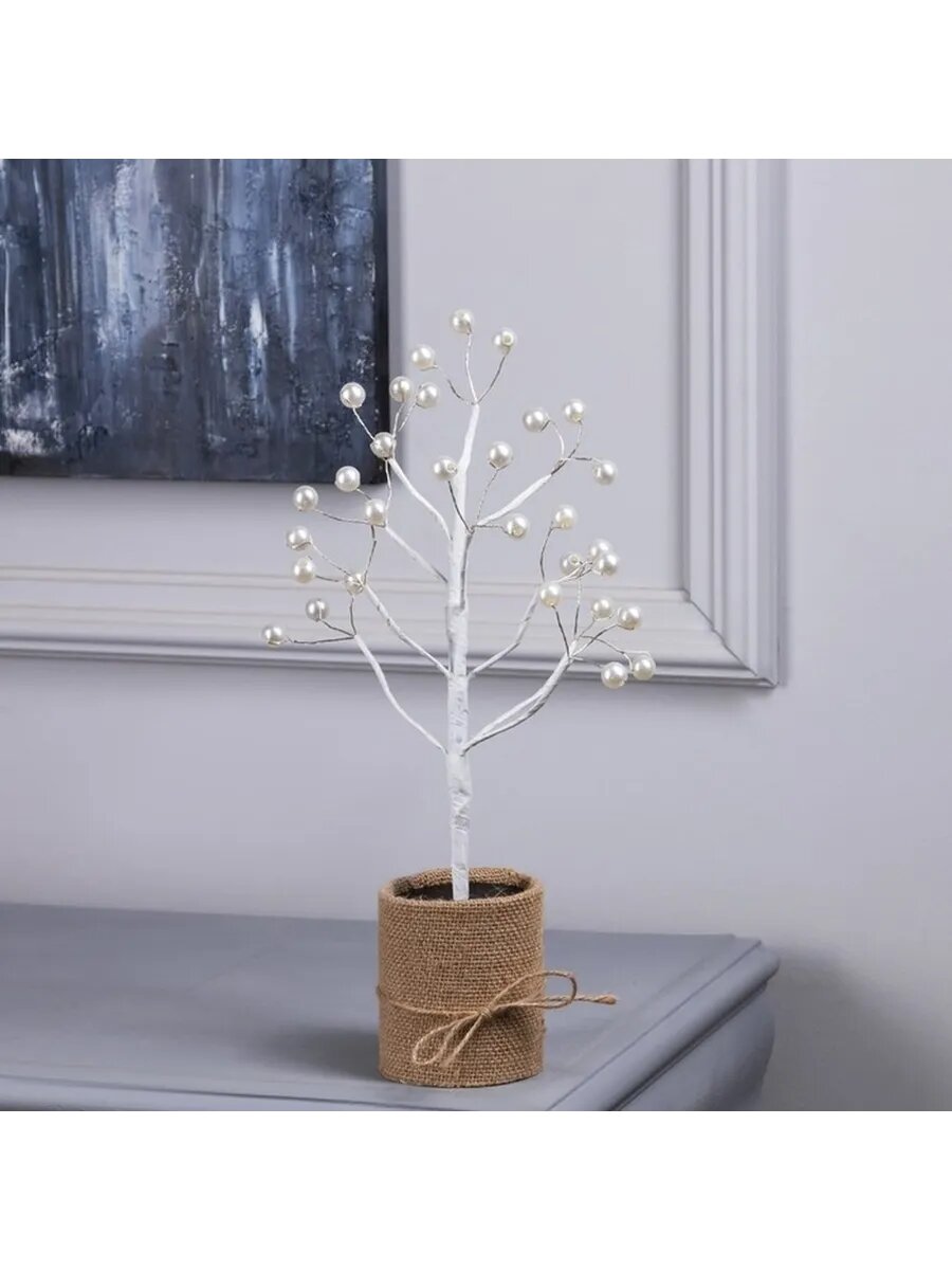 Декоративный светильник «Золотые шары» 35 см