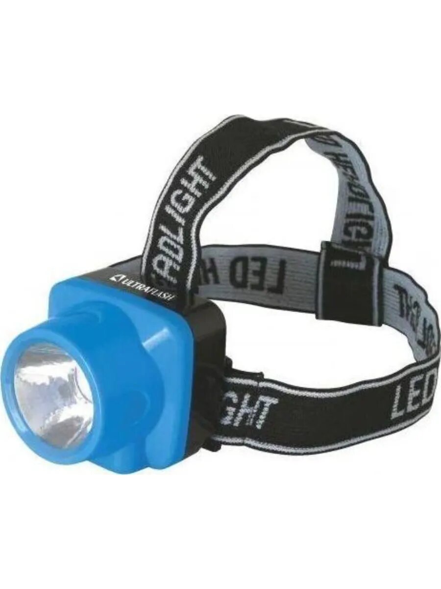 Фонарь налобный светодиодный (12427) LED5374 Голубой