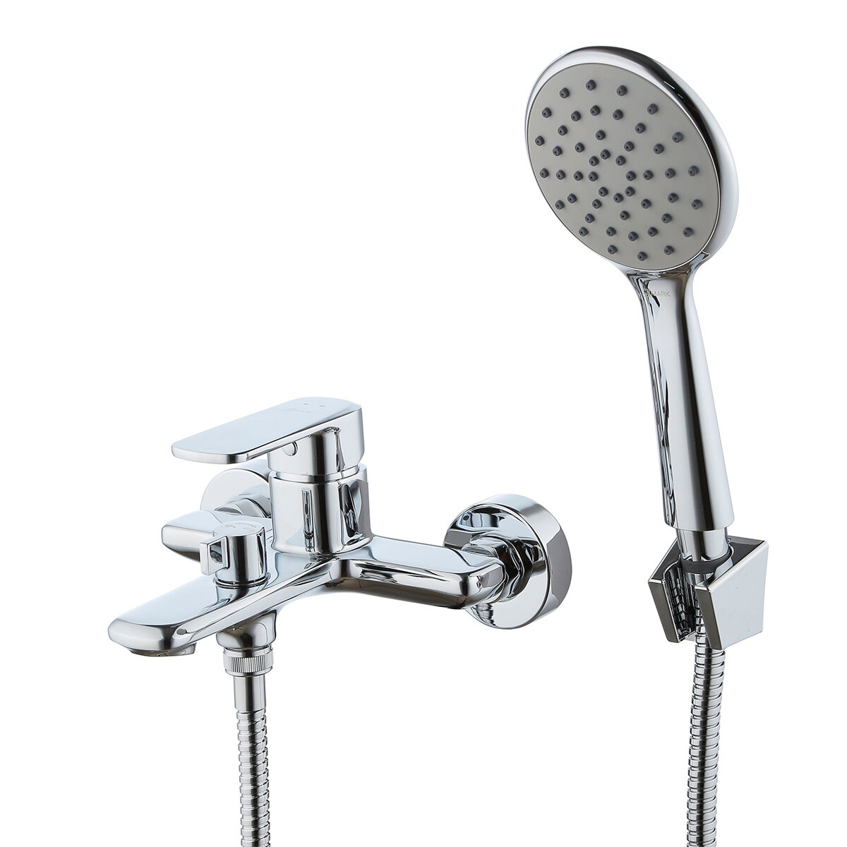 Смеситель Lemark Melior LMF-1022B-C для ванны латунь серебристый