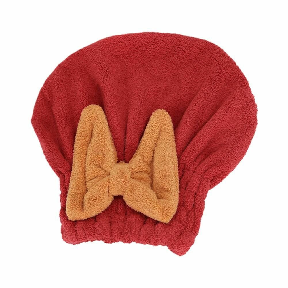 Банное полотенце для волос, Чалма для сушки волос из микрофибры, Тюрбан для головы, Чалма для бассейна