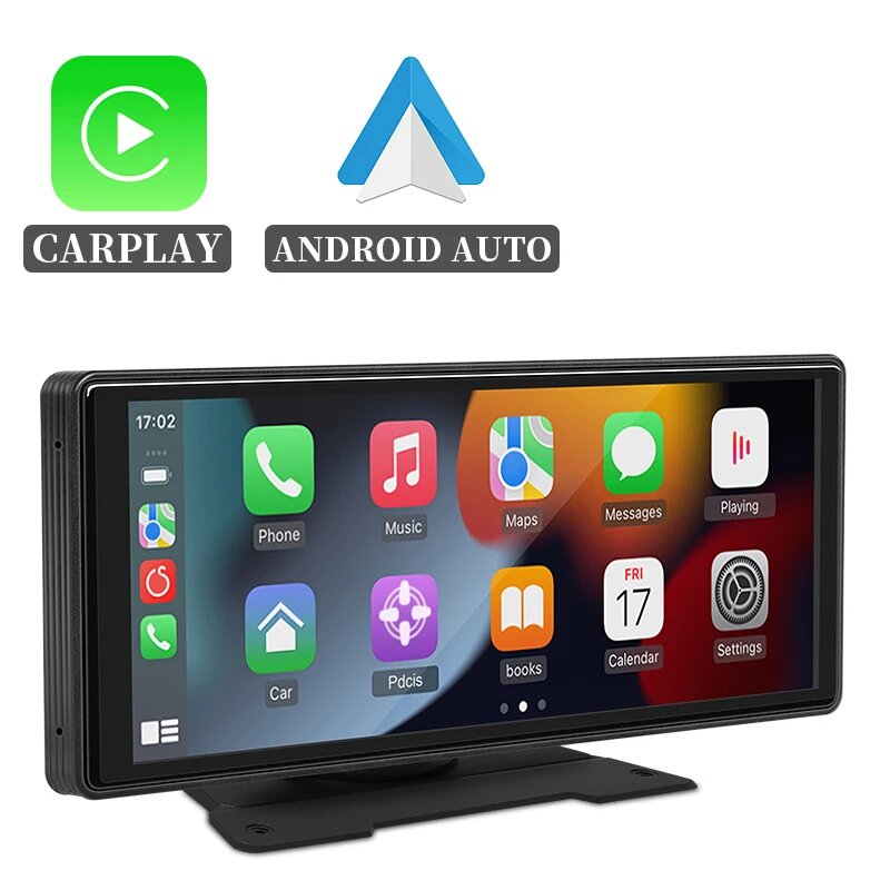 Автомобильный мультимедийный плеер Hippcron 10.26" CarPlay, Android Auto, IPS, No Camera