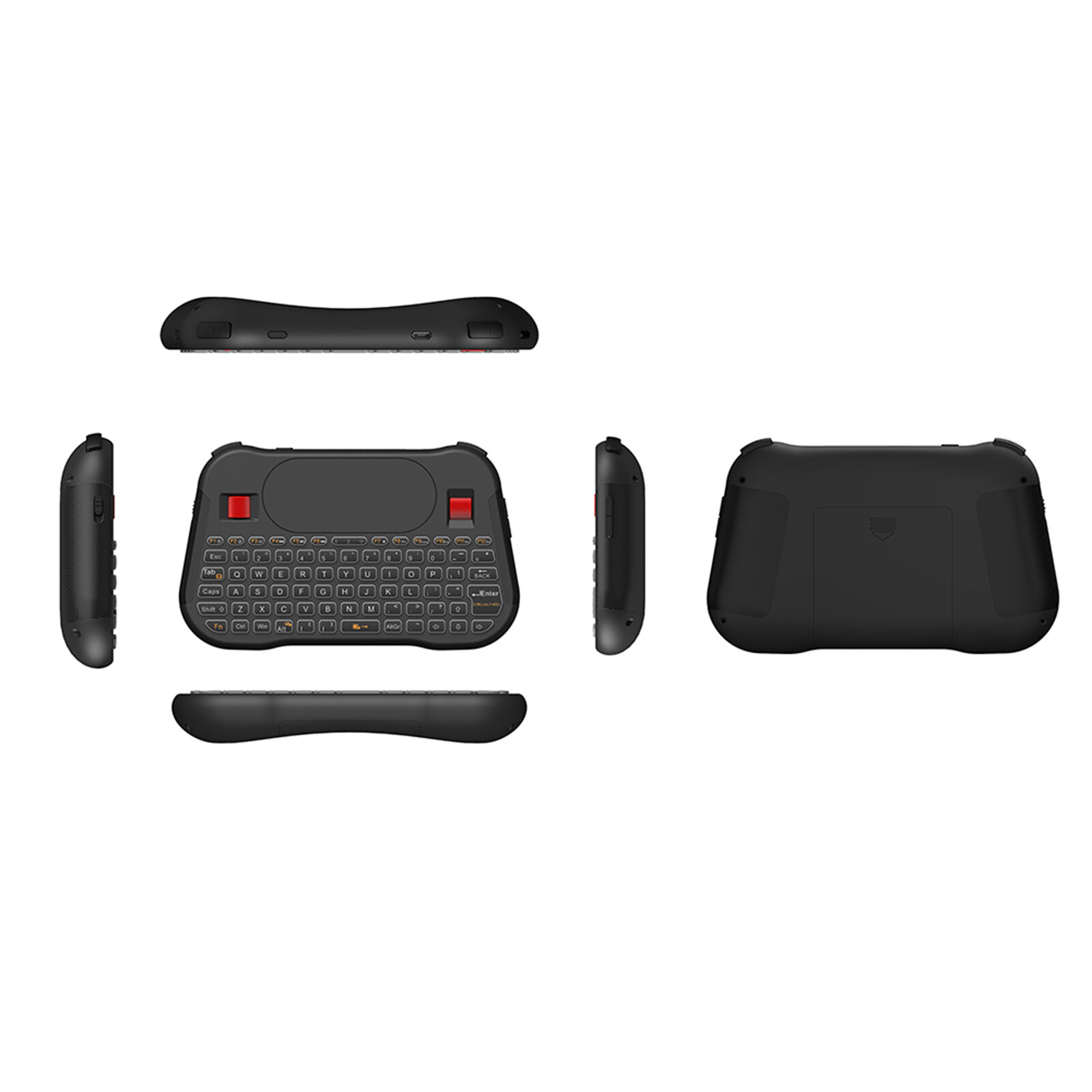 T18+ Беспроводная клавиатура 2.4GHz с тачпадом колесом подсветкой ручной пульт для Android TV Box ноутбука ПК черный модель T18+ диапазон действия до 10 метров мощность передачи +5db Max напряжение 3.7V ток заряда <200mA ток сна <30uA тип батареи BL-5B