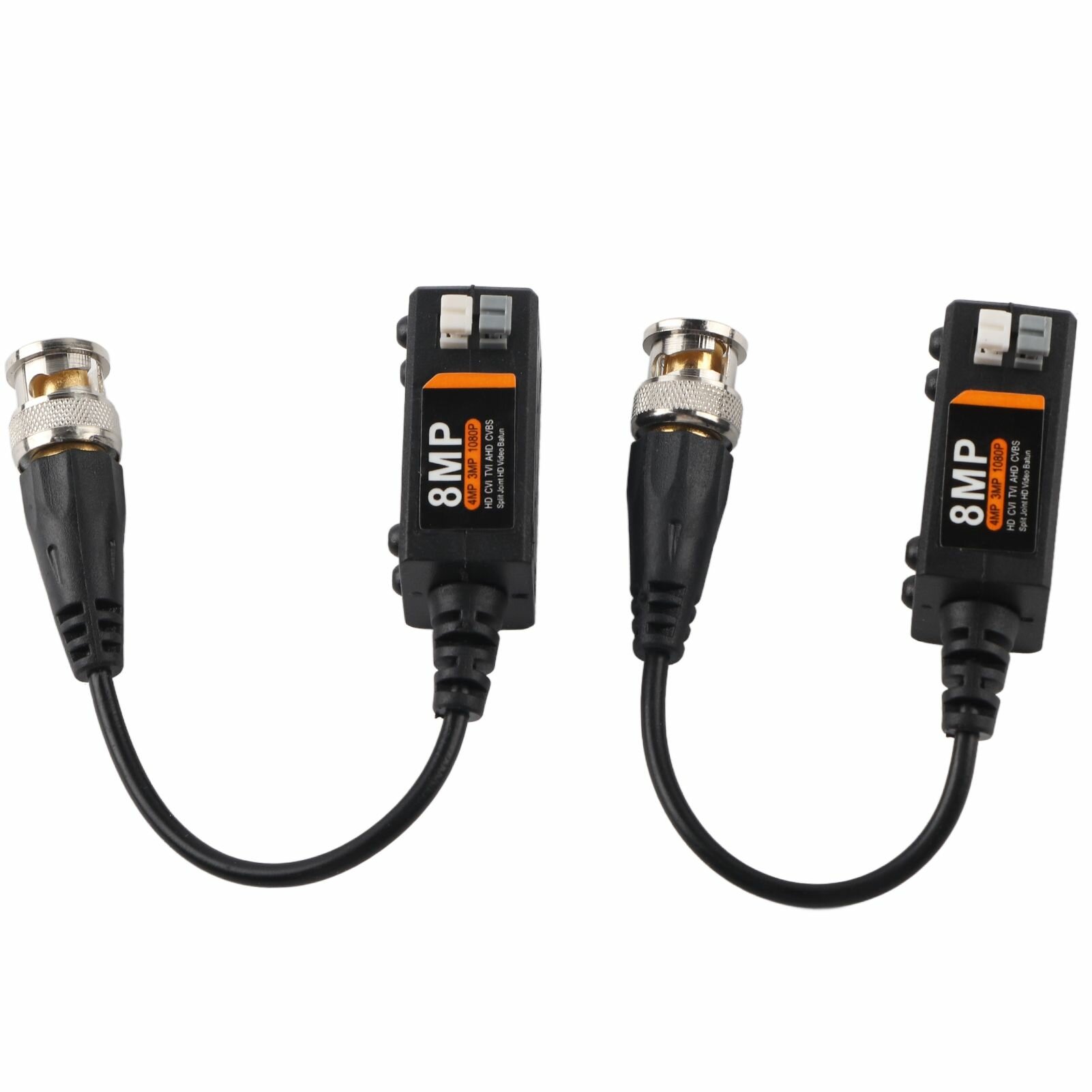 Пассивный передатчик видеосигнала высокой четкости 8 МП, передача сигнала по витой паре для систем видеонаблюдения