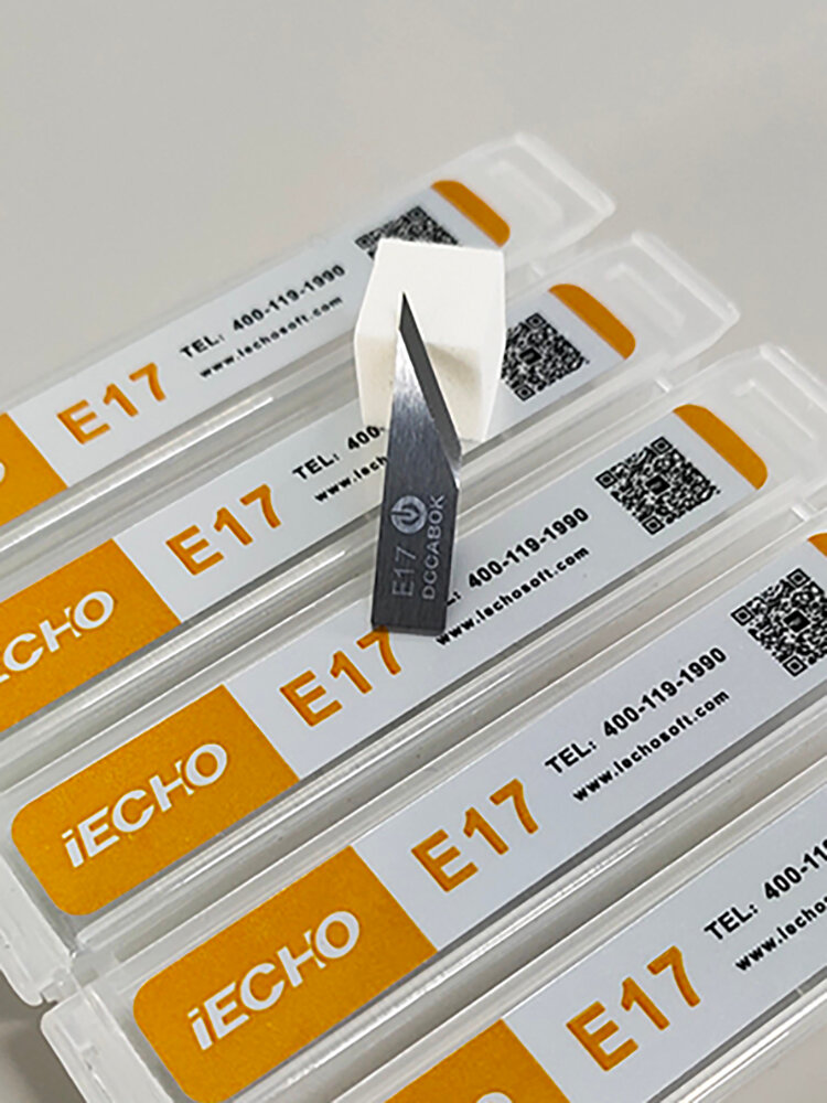 10 шт. IECHO E17 Вибрационное лезвие, карбидный осциллирующий режущий нож