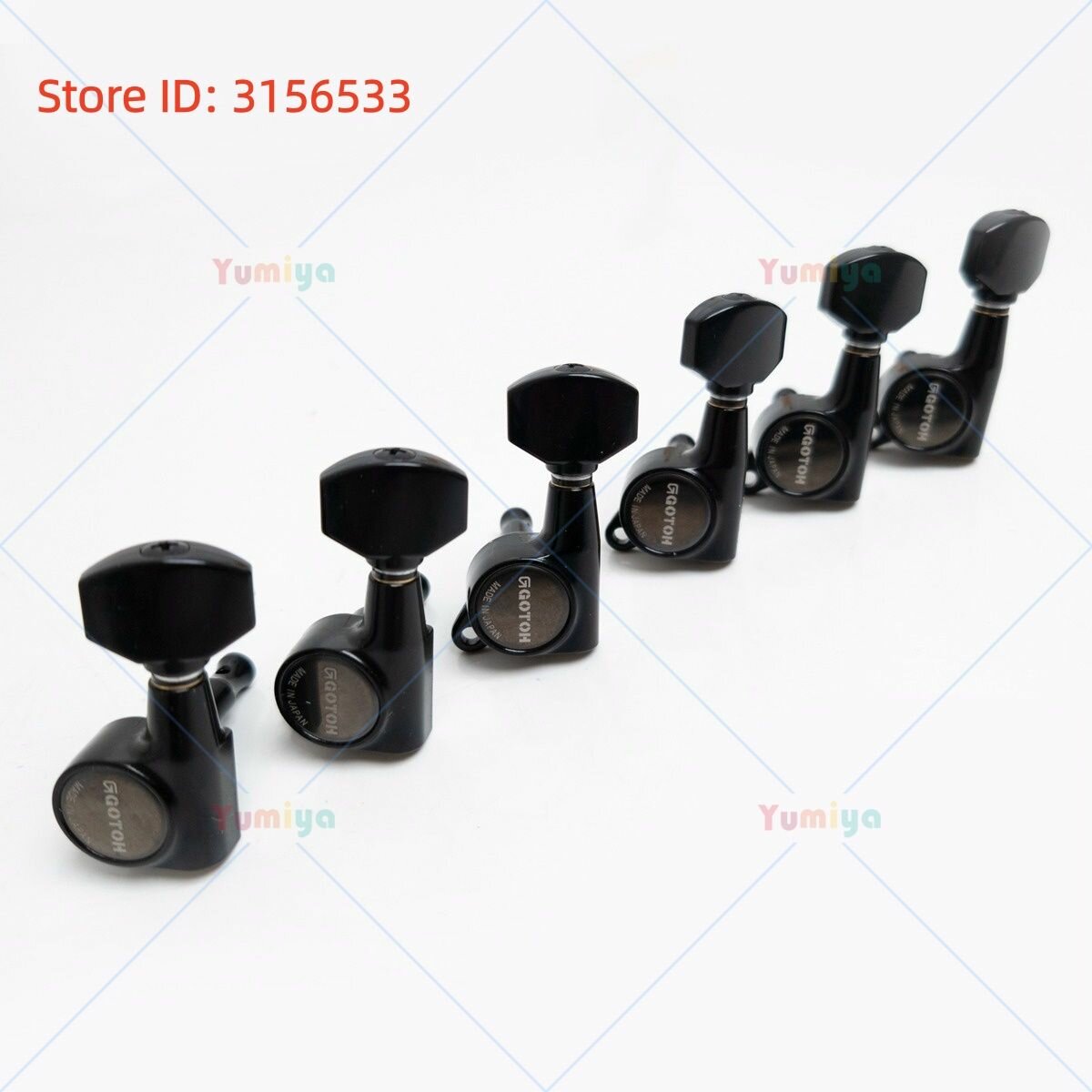 Gotoh SG381 Гитарные колки для настройки гитарных машинных головок Тюнеры 6L