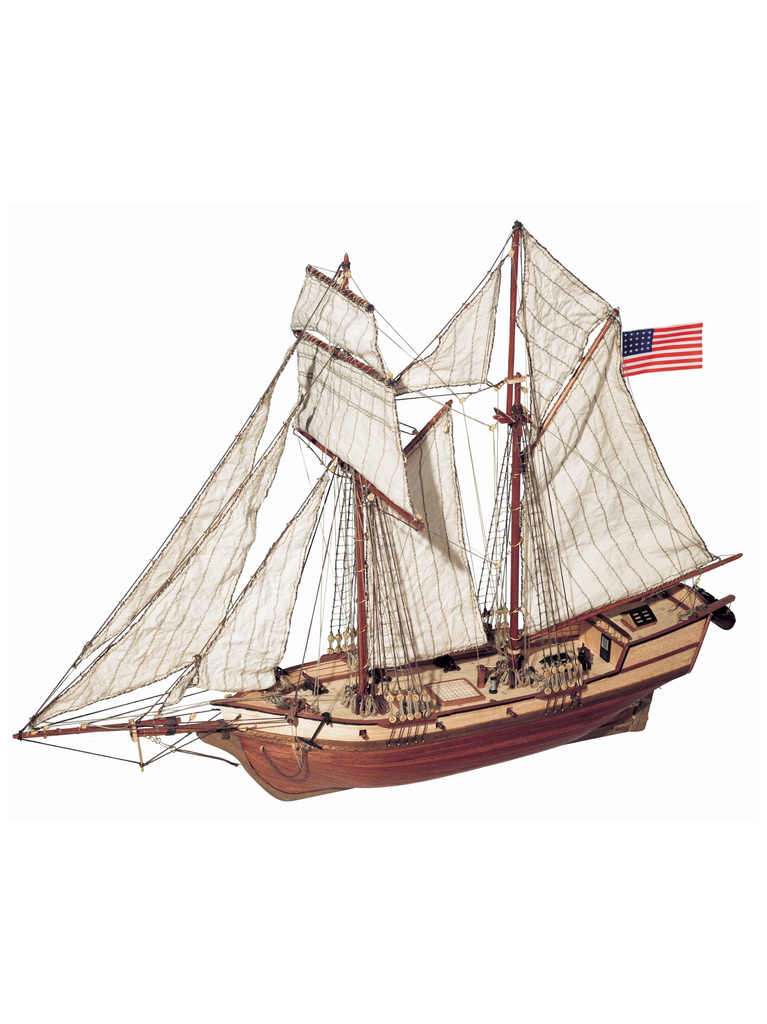 Сборная модель корабля для начинающих от OcCre, Albatros (с инструментами), 140 часов, 570х410х210 мм, М.1:100