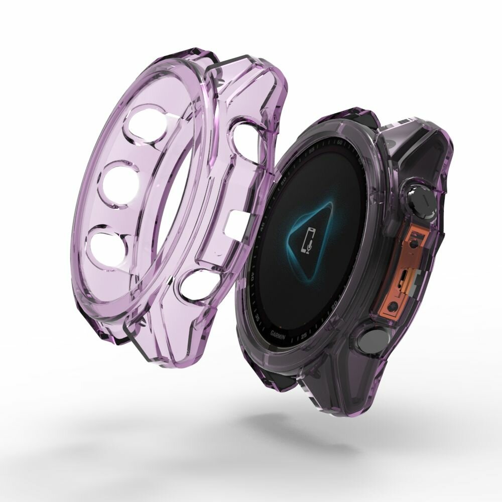 Силиконовый защитный чехол бампер для Garmin Fenix 8 43/47/51mm с противоударными свойствами