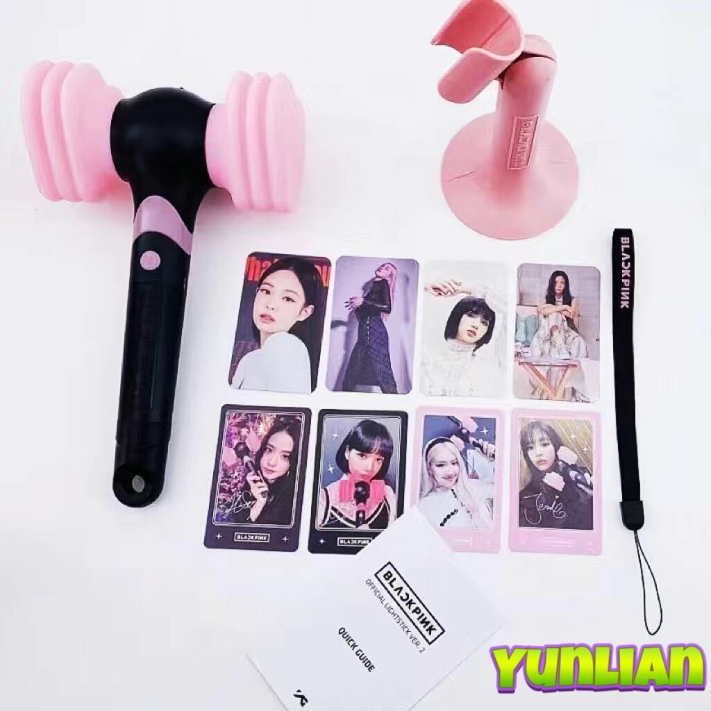 Лайтстик BLACKPINK земной шар ластик k-pop стрэй кэтс lightstick кпоп с карточками