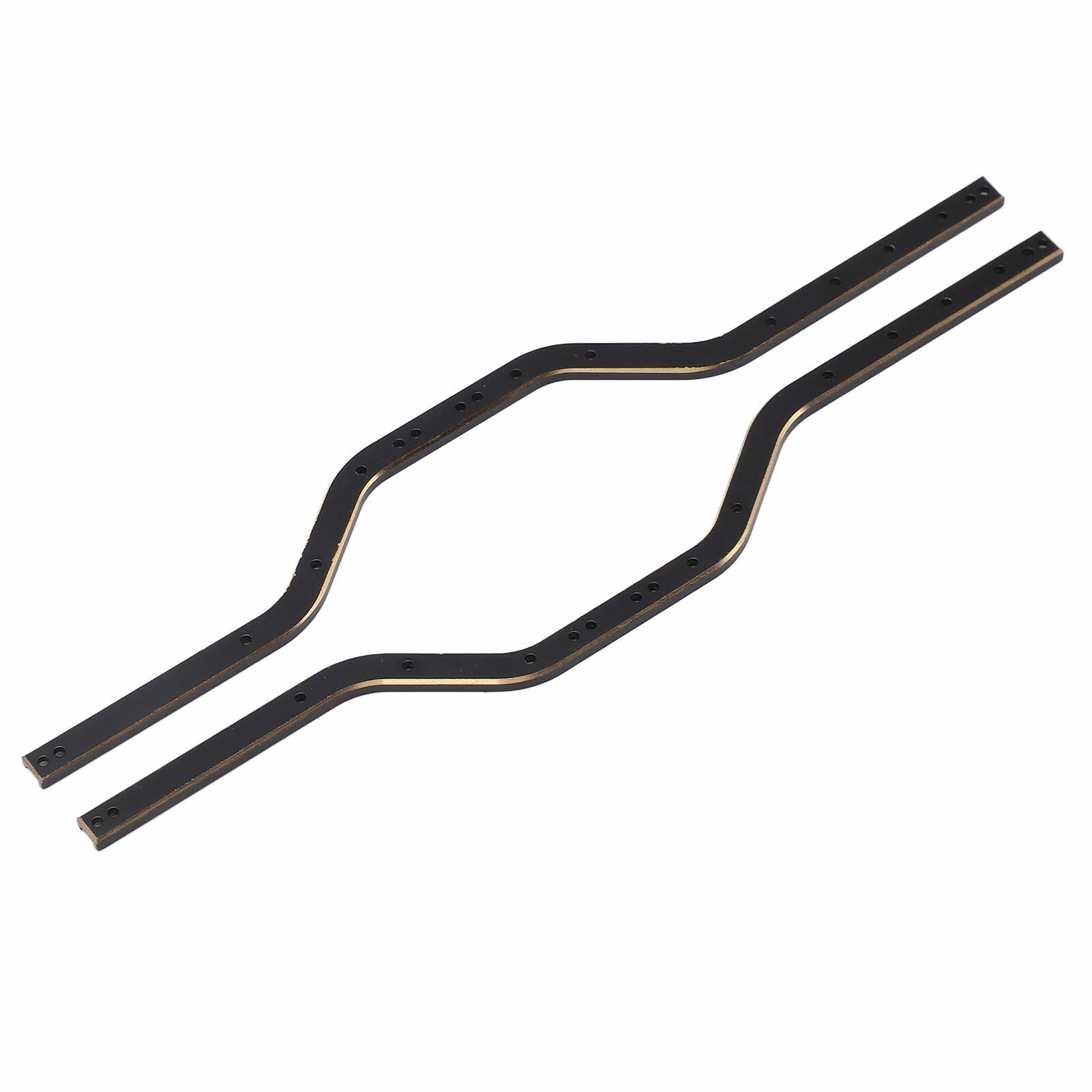 Латунные направляющие рамы шасси для радиоуправляемой машинки Axial SCX24 C10, прочные и простые в установке аксессуары для модернизации радиоуправляемой машинки 1/24, запасные части
