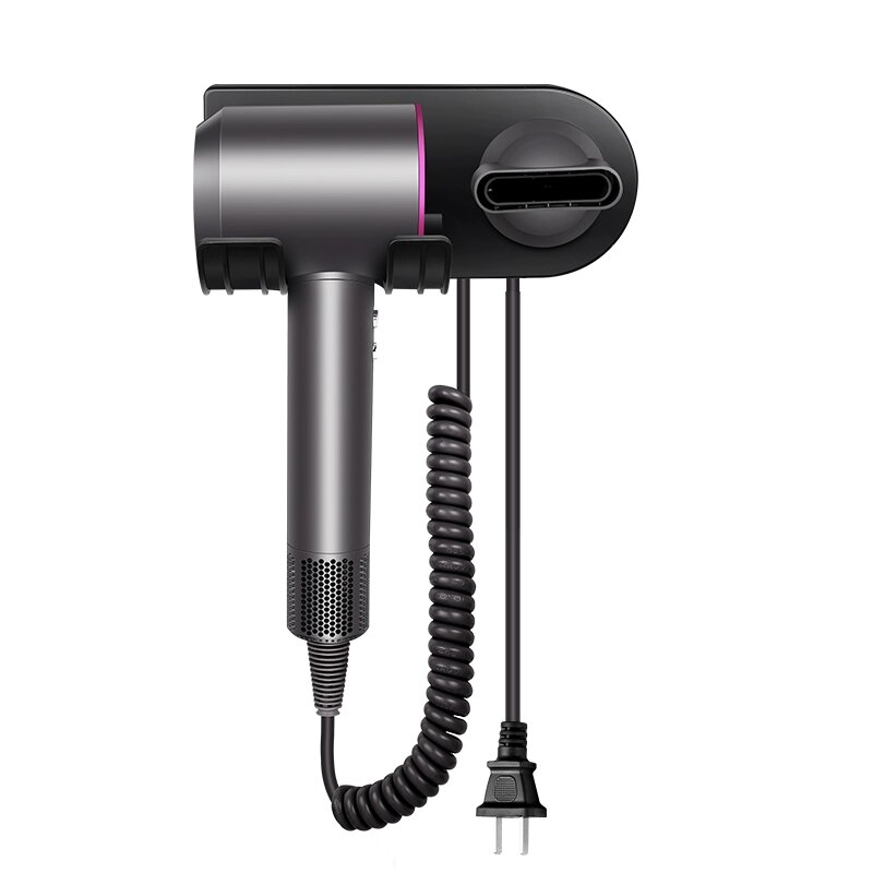 Фен для отелей, бытовой мощный настенный фен для ванной комнаты, без сверления, для всех сезонов, фен для отелей и