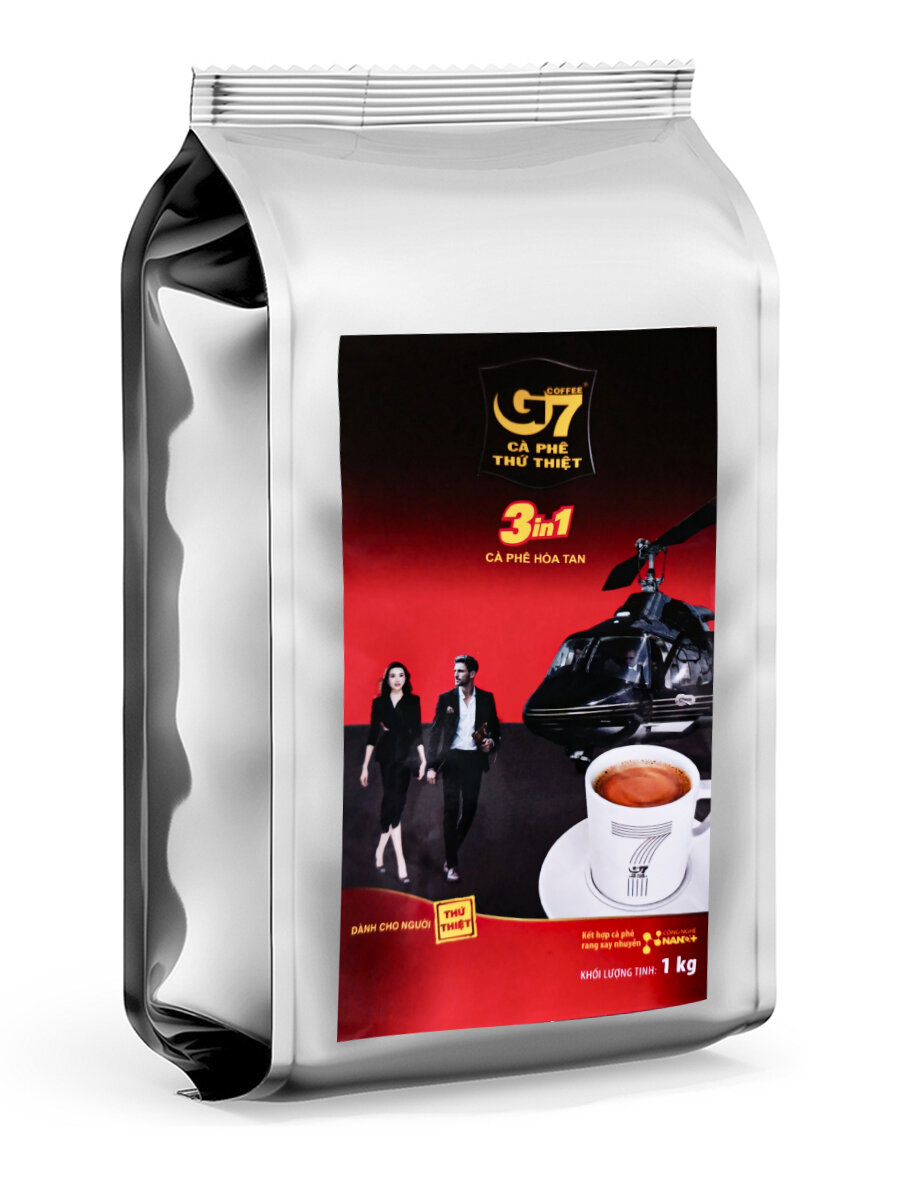Кофе растворимый Trung Nguyen G7 3 в 1 большая упаковка (King size), 1 кг