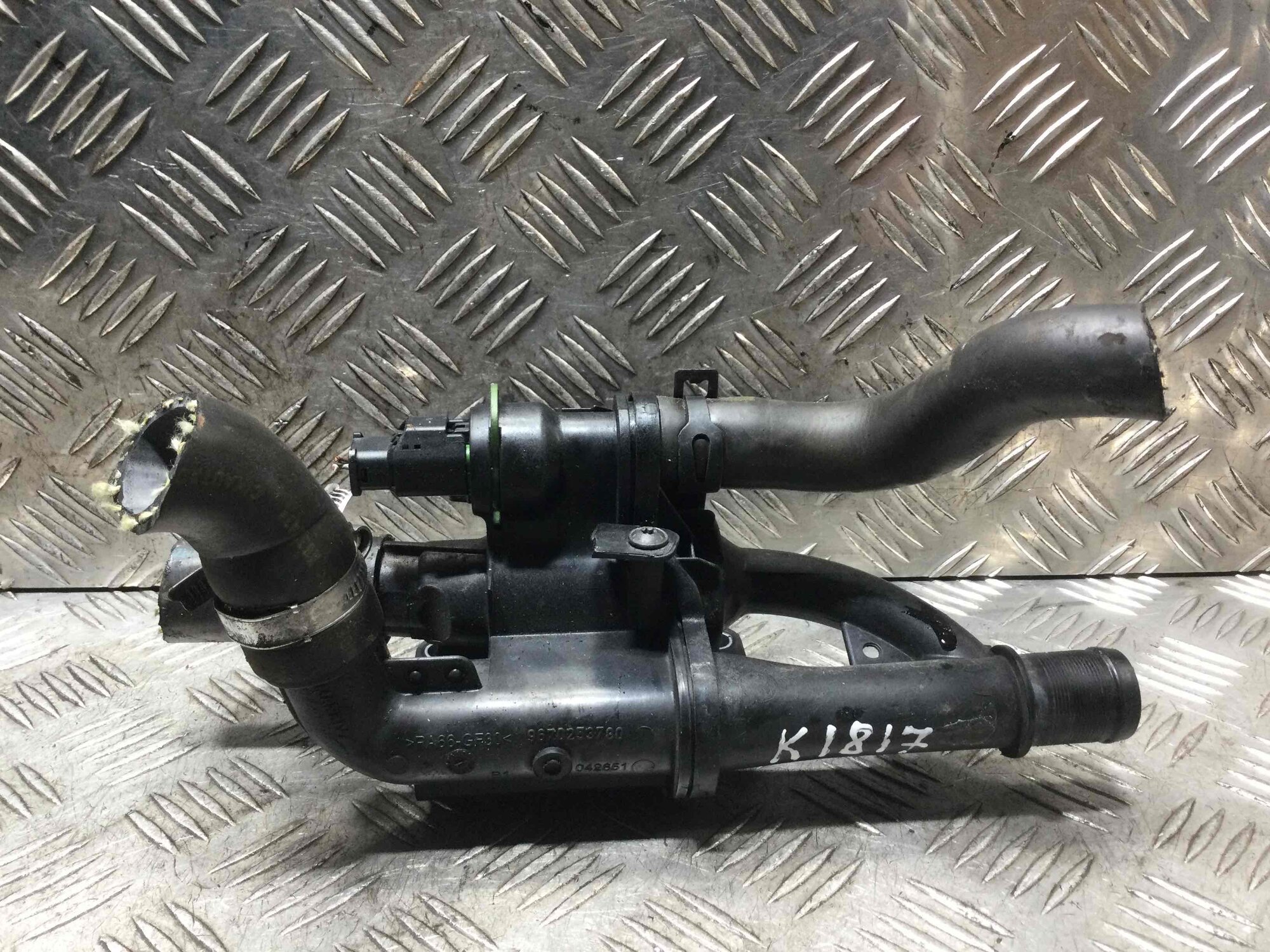 Б/У Корпус термостата Citroen Xsara Picasso 1 поколение (1999-2004) 2009 г.