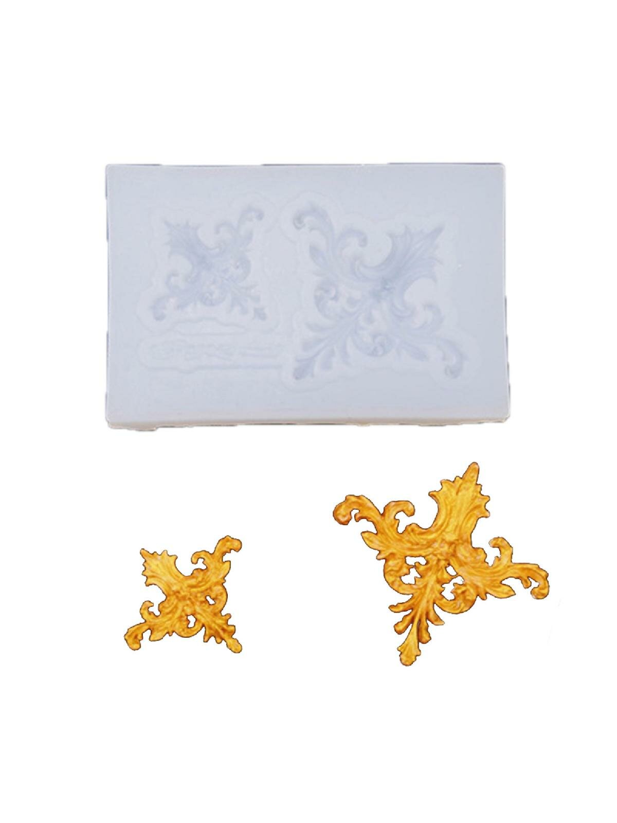 Форма для выпечки торта с тиснением в европейском стиле из помады