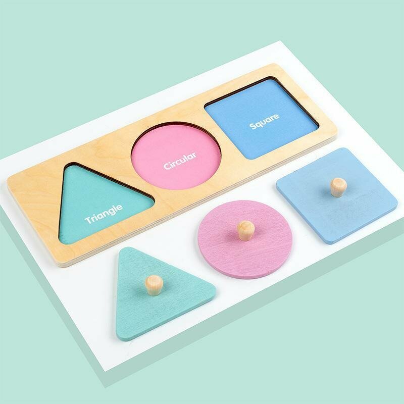 Детская деревянная коробка с круглым шаром Монета коробка для мишени коробка для монет для детей 0-3 лет раннее