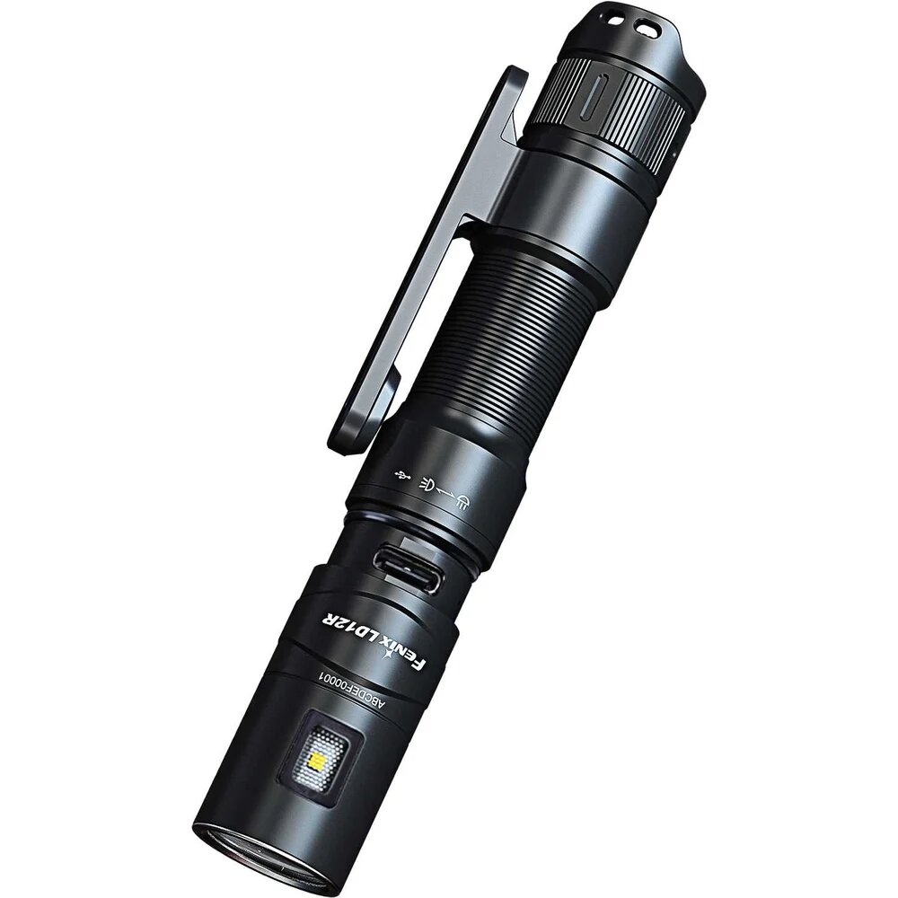 Фонарь Fenix LD12R, IP68, магнитное крепление, USB‑type‑C зарядка, светодиодный источник, много режимов освещения — фото 1