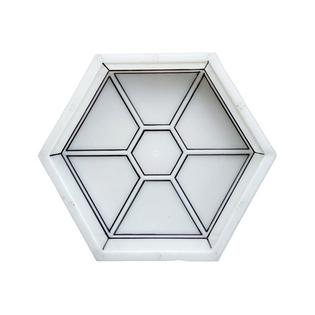 Форма для наружных бетонных кирпичей из полипропилена, долговечность для зданий и садовых дорожек