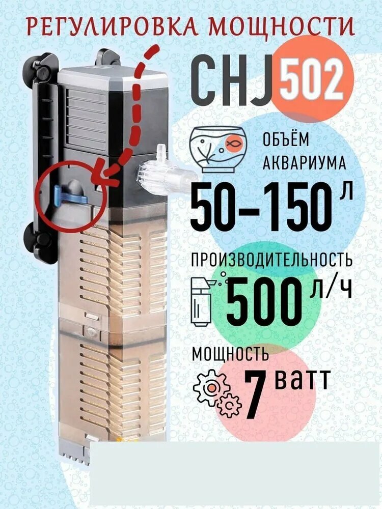 Фильтр для аквариума с аэрацией