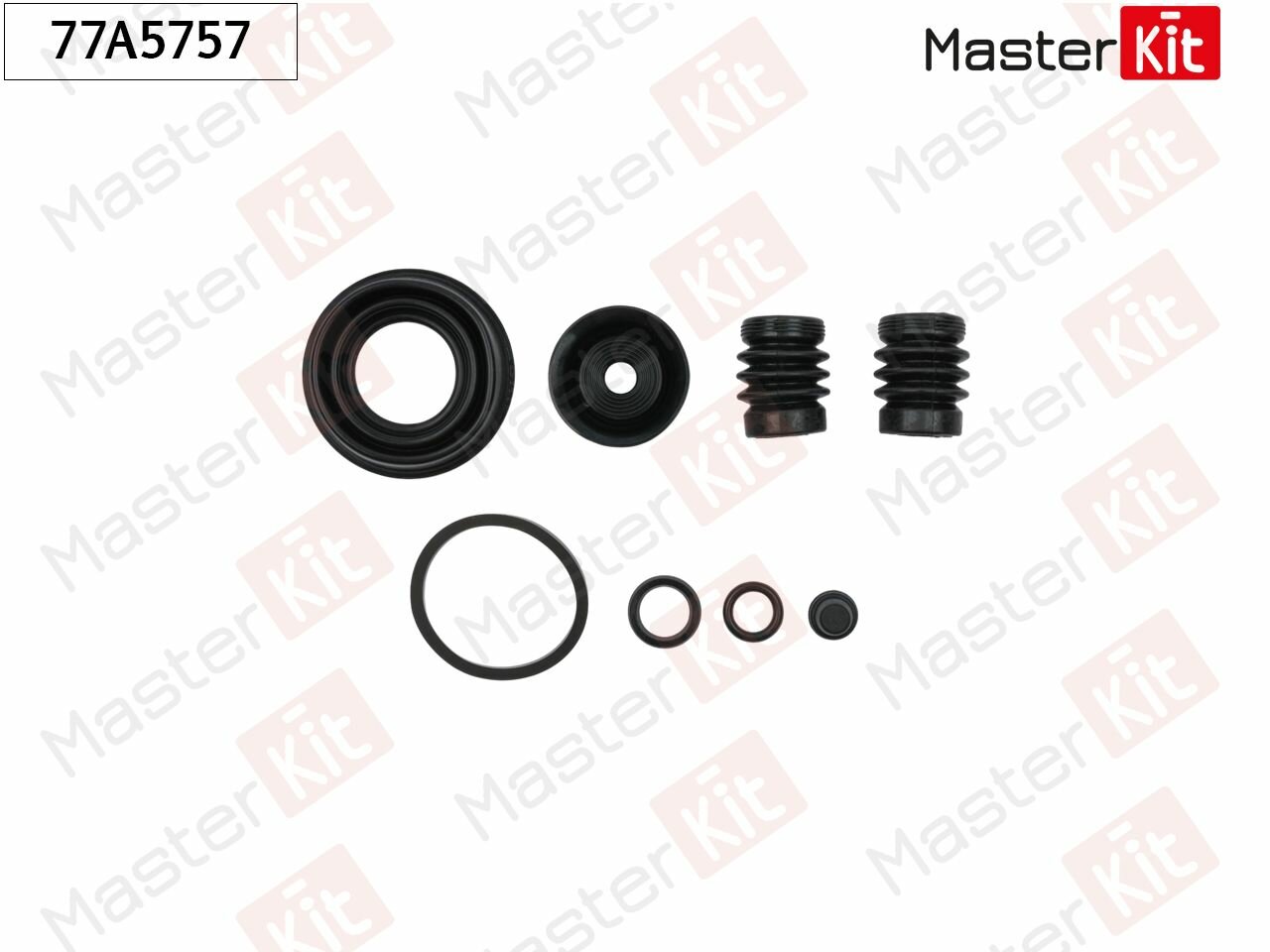 Ремкомплект заднего тормозного суппорта Mazda 3 BM BN 2013 - MasterKit 77A5757