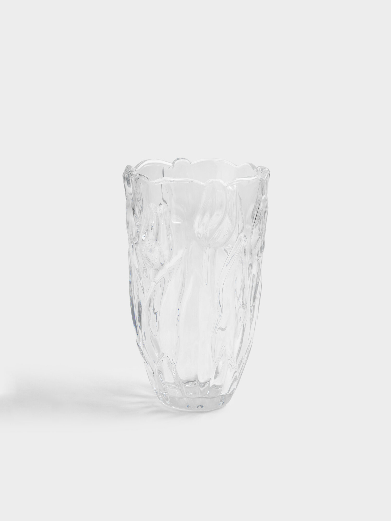 Ваза для цветов, 24 см, стекло, Тюльпаны, Tulip, Kuchenland