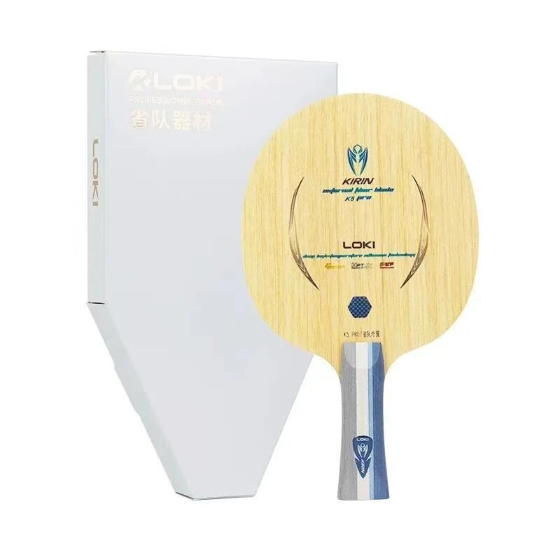 LOKI KIRIN K5 PRO с коробкой, ракетка для настольного тенниса