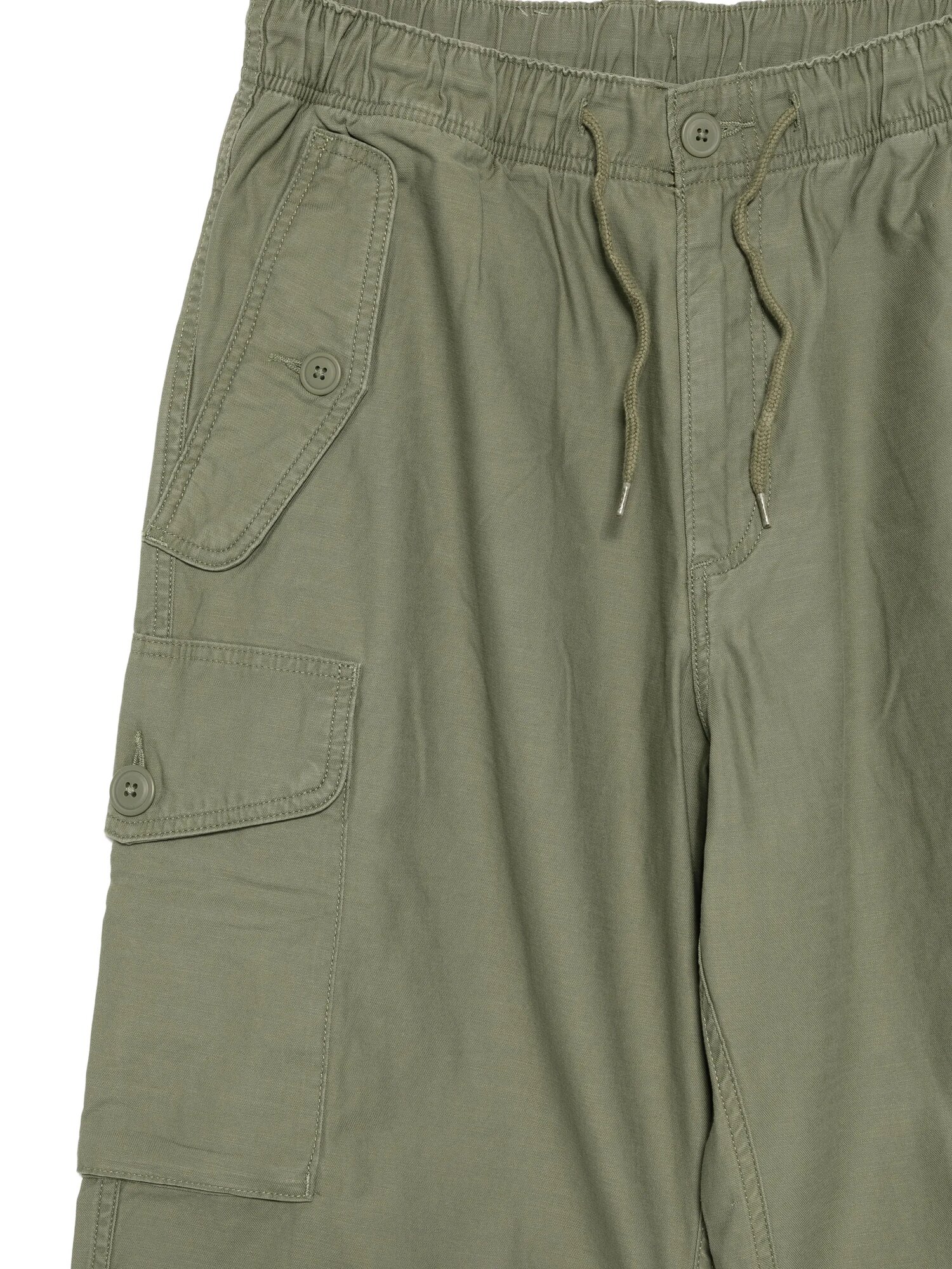 Брюки Levi's Drawstring cargo trousers, размер XL, зеленый, — фото 1