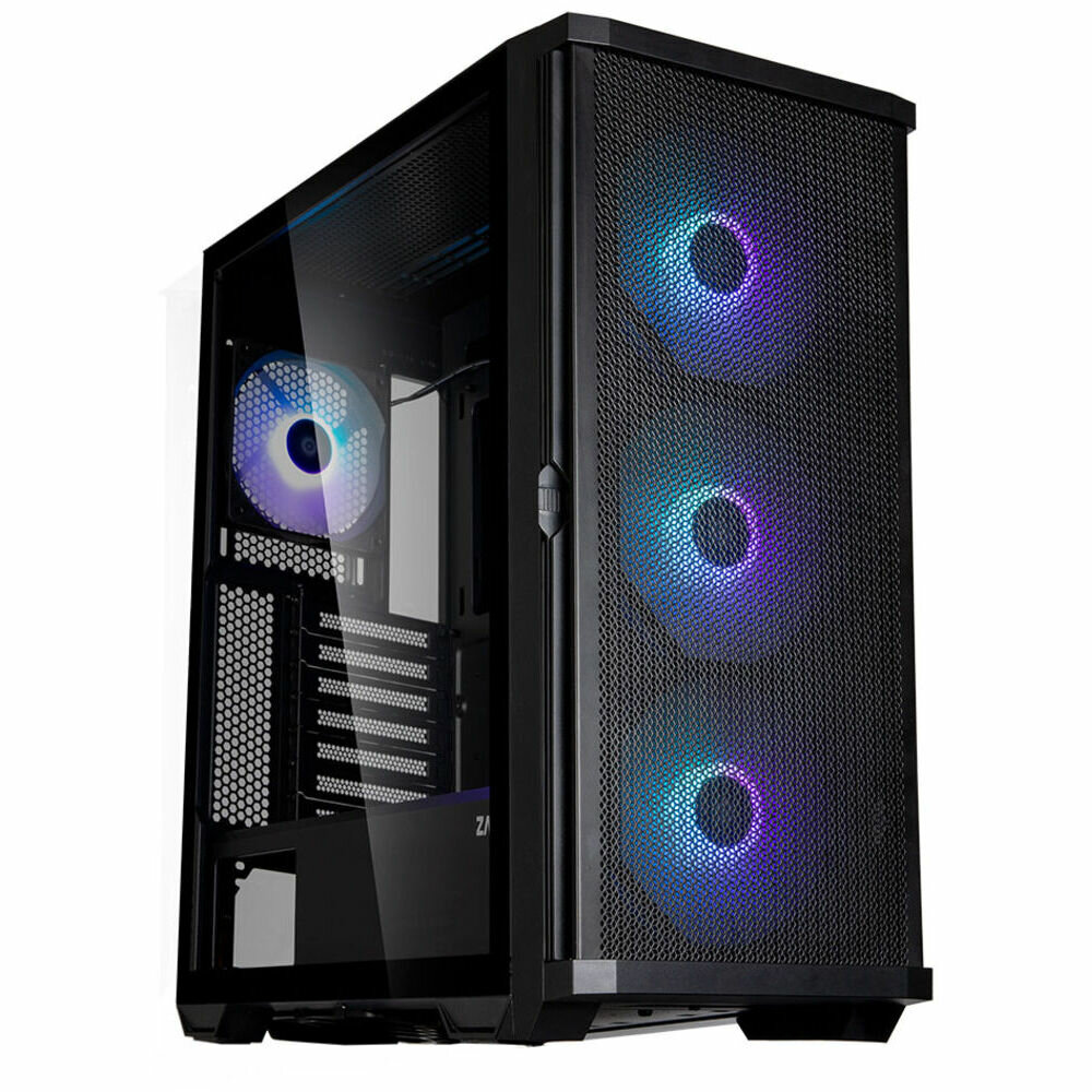 Корпус ATX Miditower Zalman Z10 Plus Black