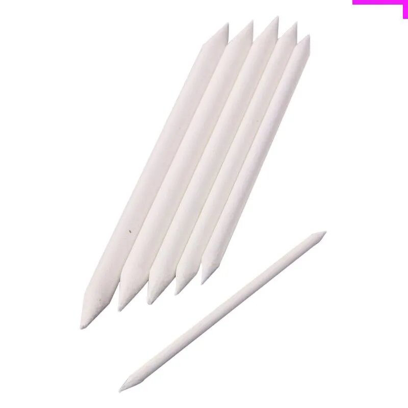 6 шт. бумажные ластики, скребки, губки, наждачная бумага, инструменты для рисования художников, набор для рисования, аксессуары для пастелей, смешивающие инструменты