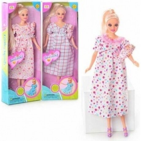 Кукла Мама (29 см) с ребенком в коробке 6001