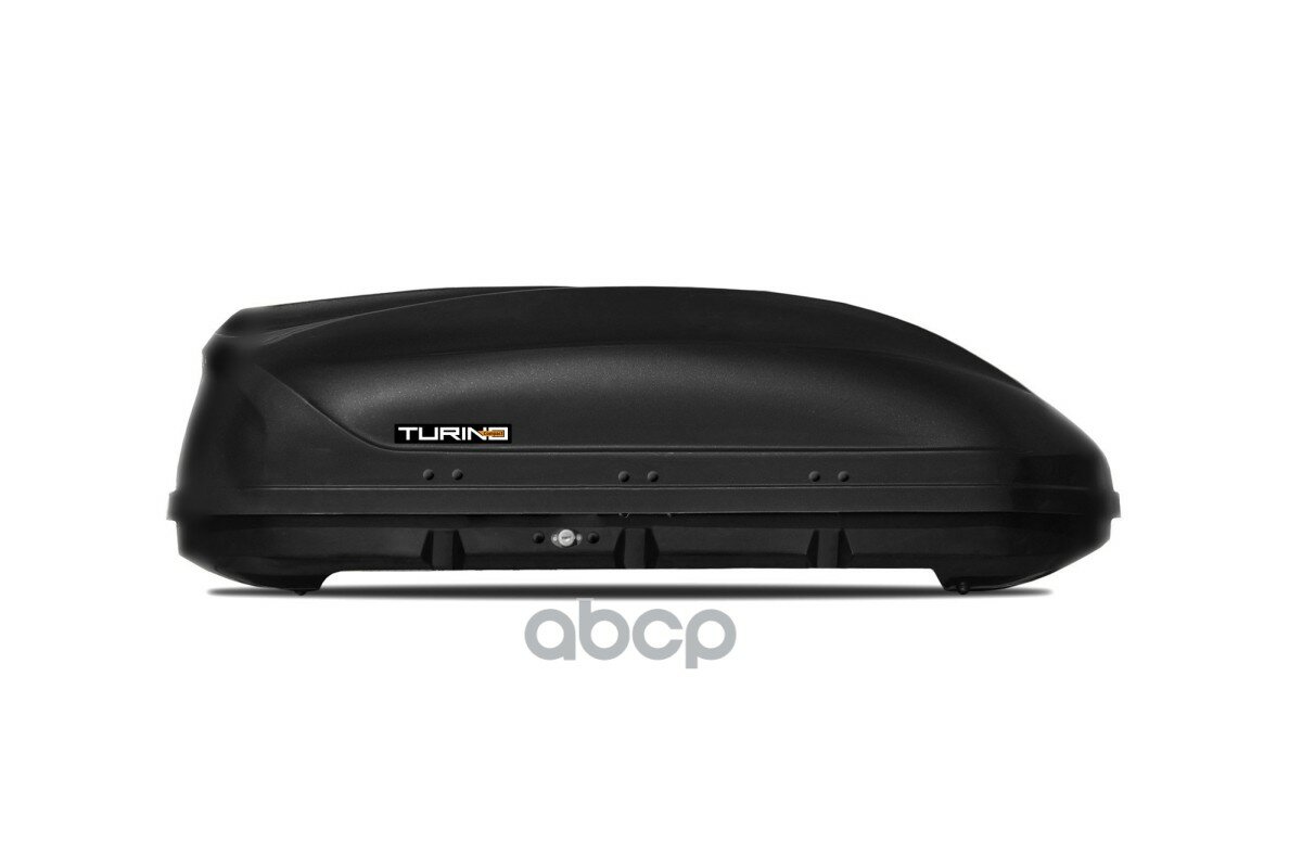 Бокс-багажник на крышу аэродинамический черный Turino Compact 360 л PT Group арт. UNI-XX-441401.33