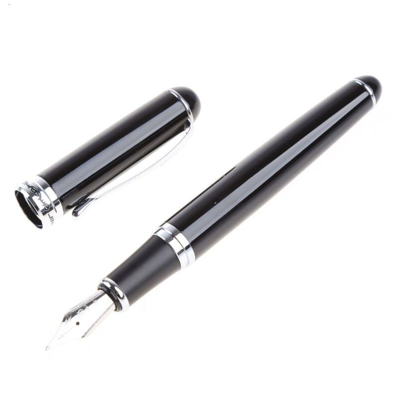 Черная авторучка Jinhao X750 Deluxe, Черный