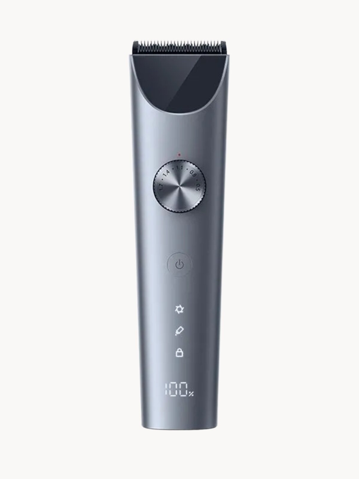 Машинка для стрижки волос мужская Xiaomi Mijia Hair Clipper 2 (MJGHHC2LF), серая, 2 насадки