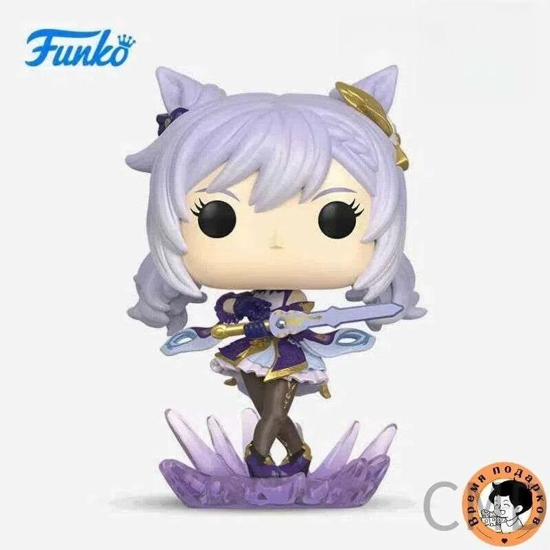 Фигурка Funko POP! Genshin Impact Дилюк, Кли, Кэцин, Паймон, Путешественник - Коллекционная фигурка