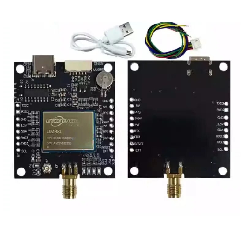 Приемник UM980 RTK GNSS Высокая точность Геодезирование Прочный дизайн Многодиапазонное позиционирование