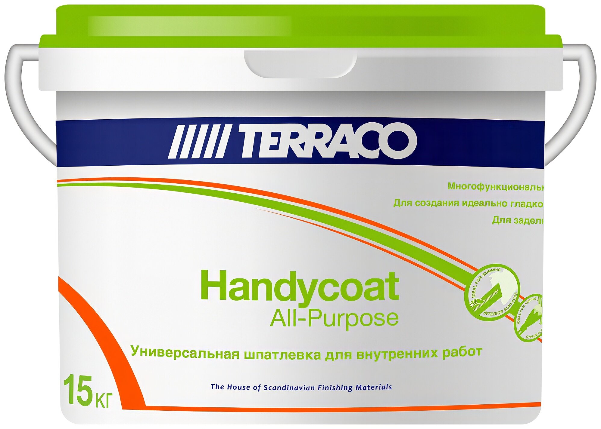 Шпатлёвка универсальная Terraco Handycoat All-Purpose 15 кг