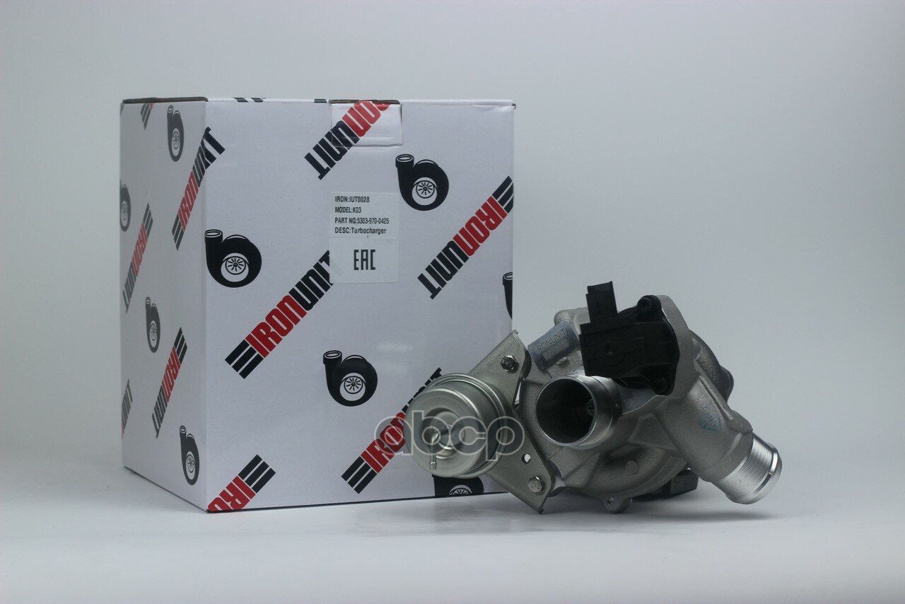 Турбокомпрессор CITROEN 1.6 08- IRONUNIT арт. IUT0028