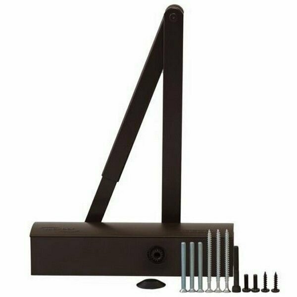 GEZE TS 2000 V BC коричневый (дверной доводчик в комплекте с рычагом)